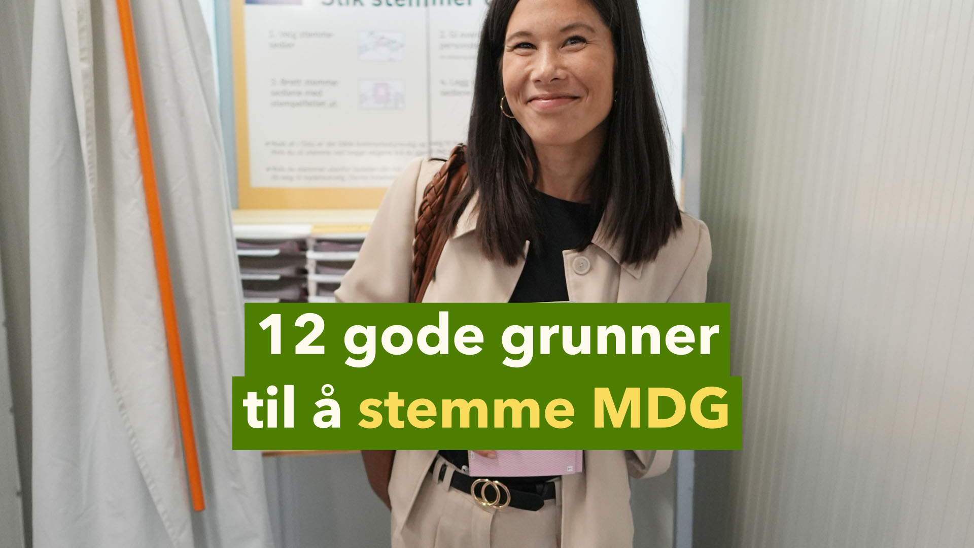 Derfor bør du velge MDG i 2023 - Miljøpartiet De Grønne