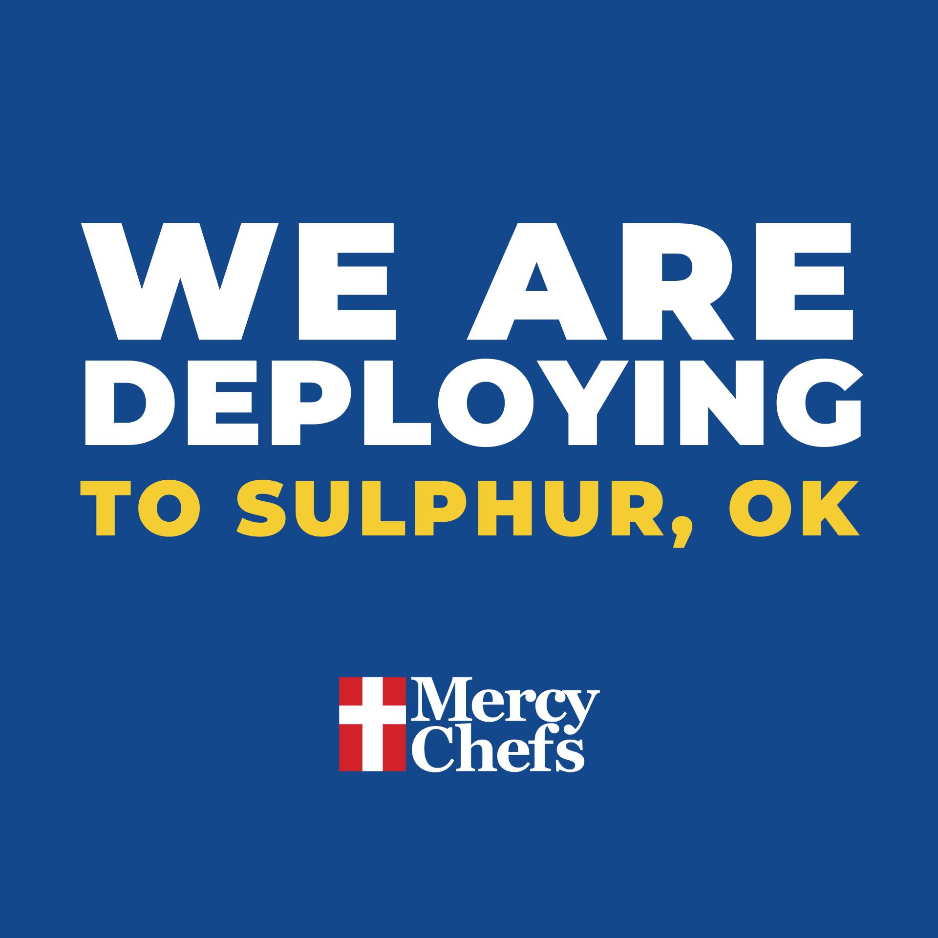 Oklahoma Tornado Relief - Mercy Chefs TMA Rental