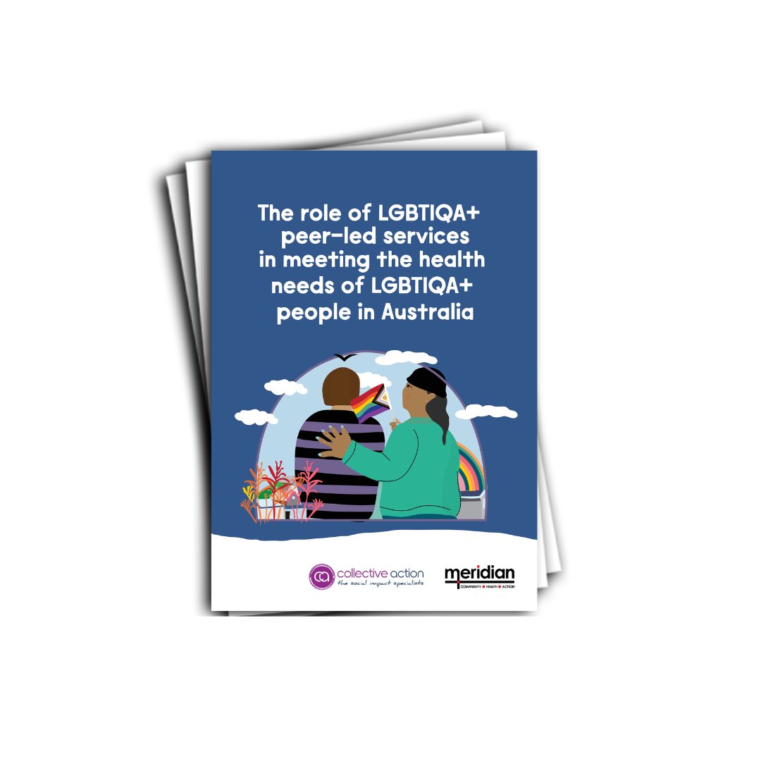 New research into the role of LGBTIQA+ peer-led services in meeting the ...