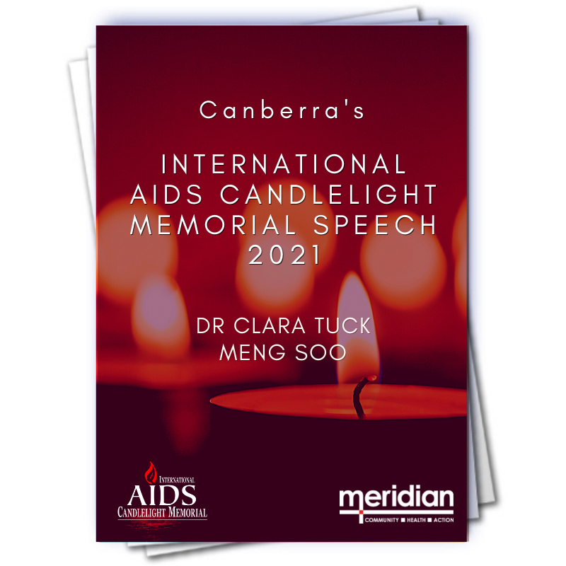 The AIDS Candlelight Memorial Speech 2021 – Held on 16 May 2021 ...