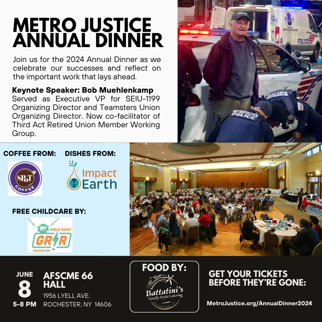 Upcoming Events- Metro Justice