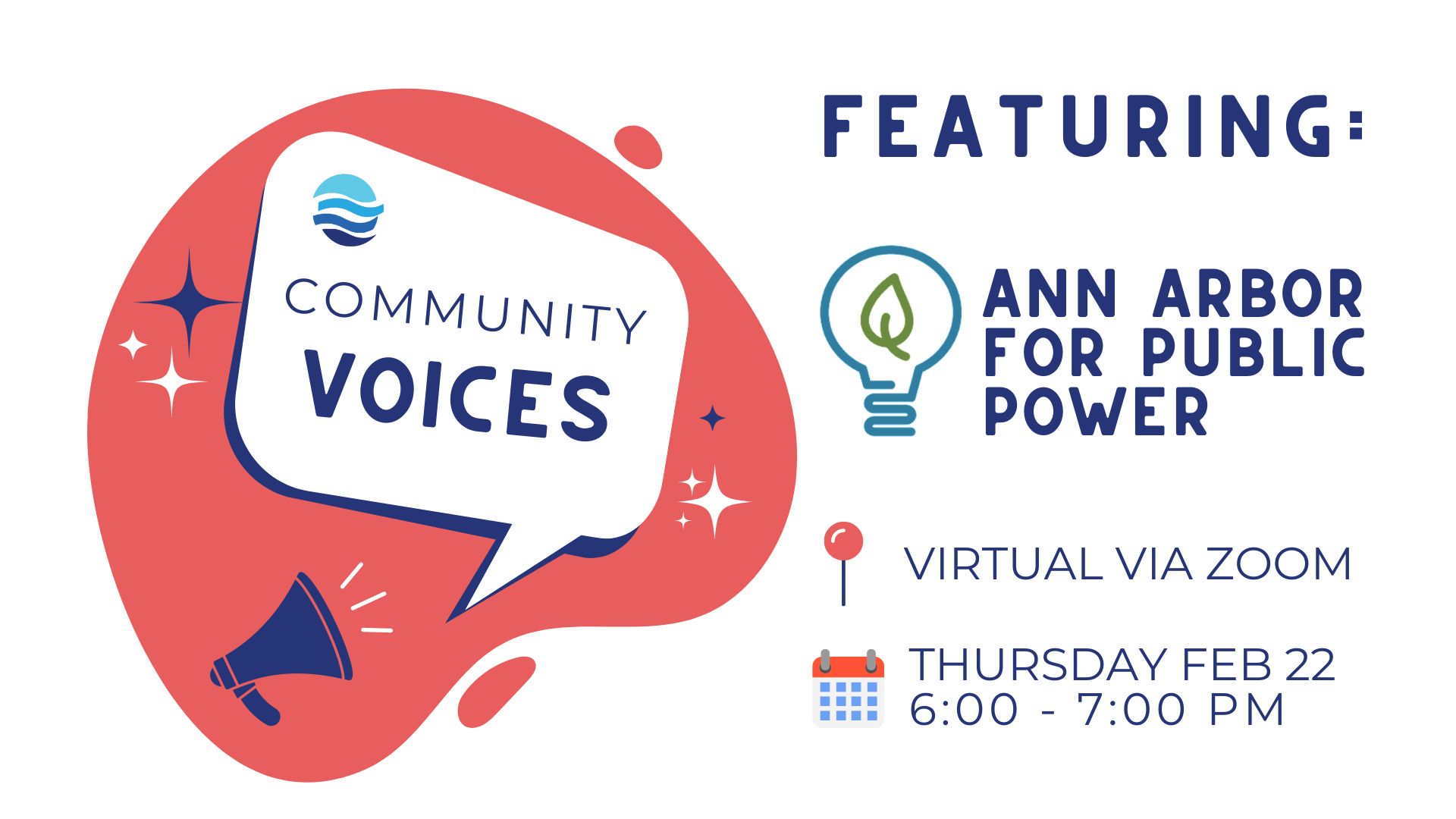 February Community Voices ft. Ann Arbor for Public Power - Michigan ...