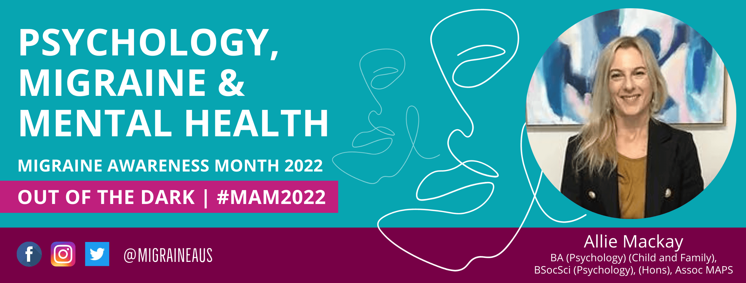 MAM22 Interview - Psychology, Migraine & Mental Health with Allie ...