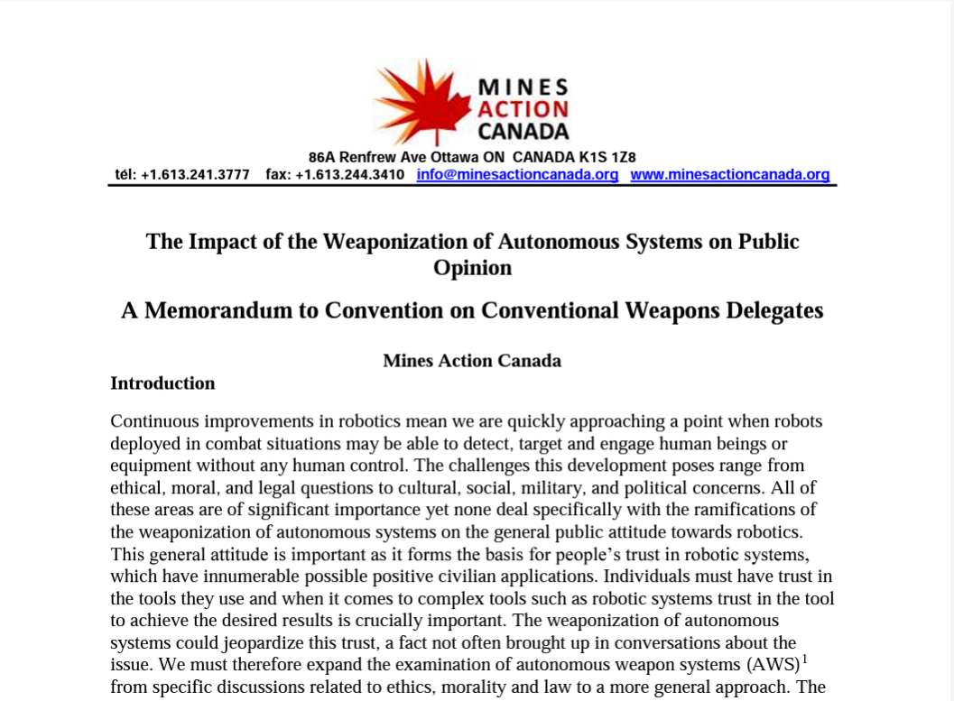 Let’s not throw the baby out with the bathwater! - Mines Action Canada