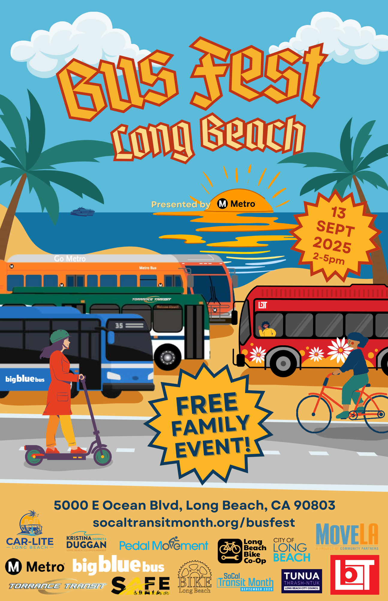 Bus Fest Long Beach - Move LA