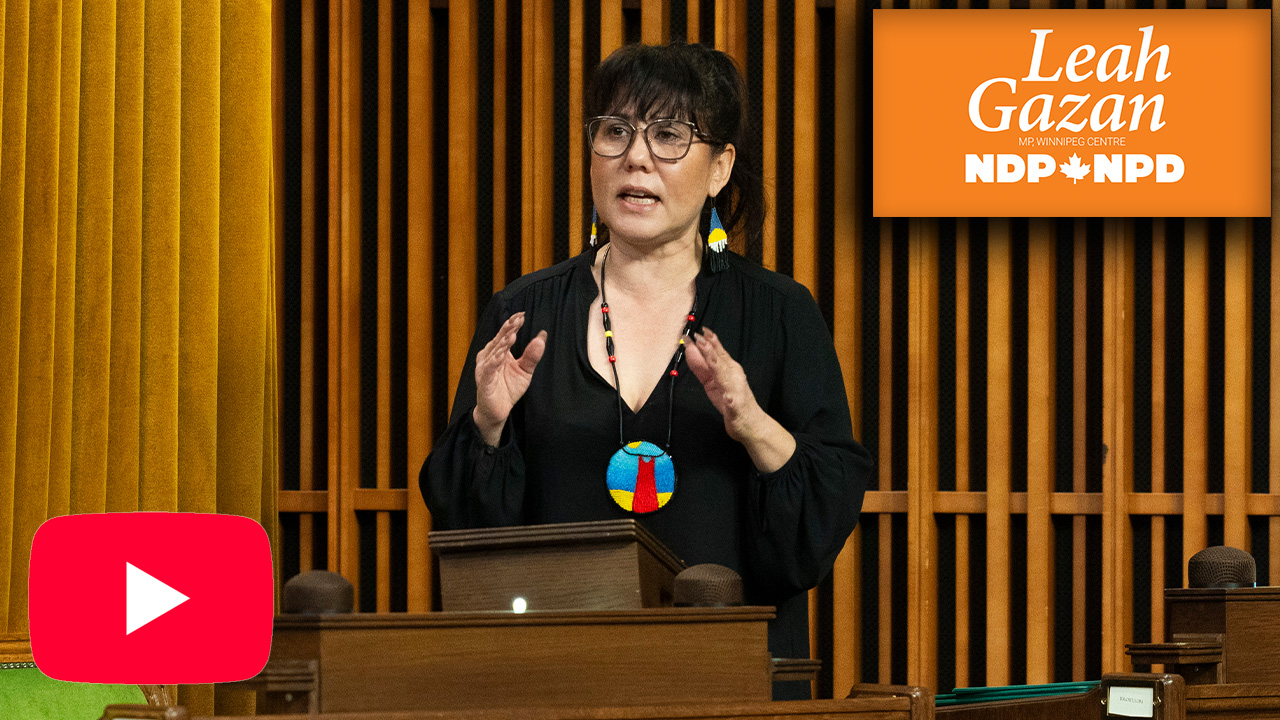 Statement from MP Leah Gazan on International Day for the Elimination ...