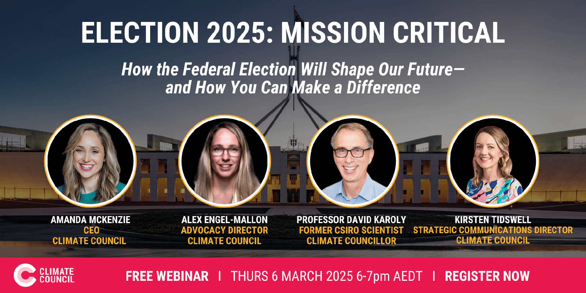 Climate Council: Election 2025 - Mission Critical - Nature Conservation ...