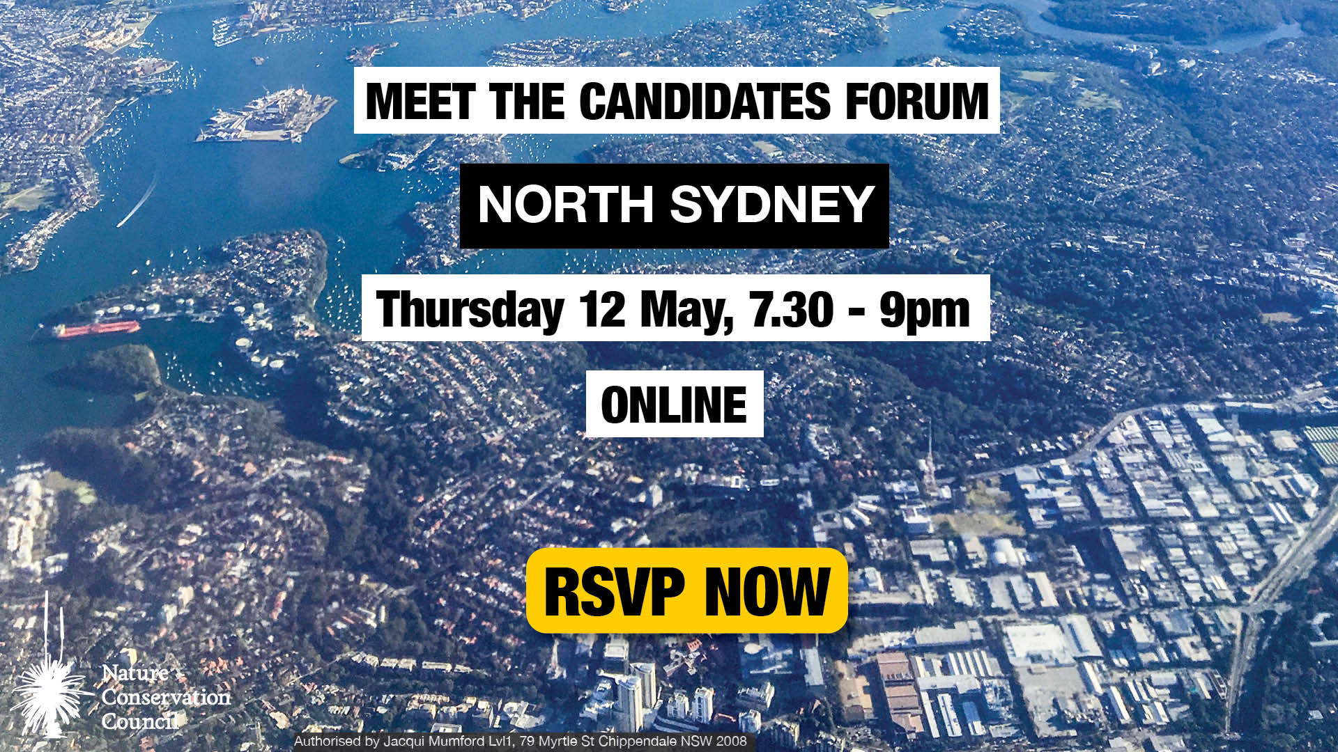 North Sydney Federal Candidates Forum - Nature Conservation Council of NSW
