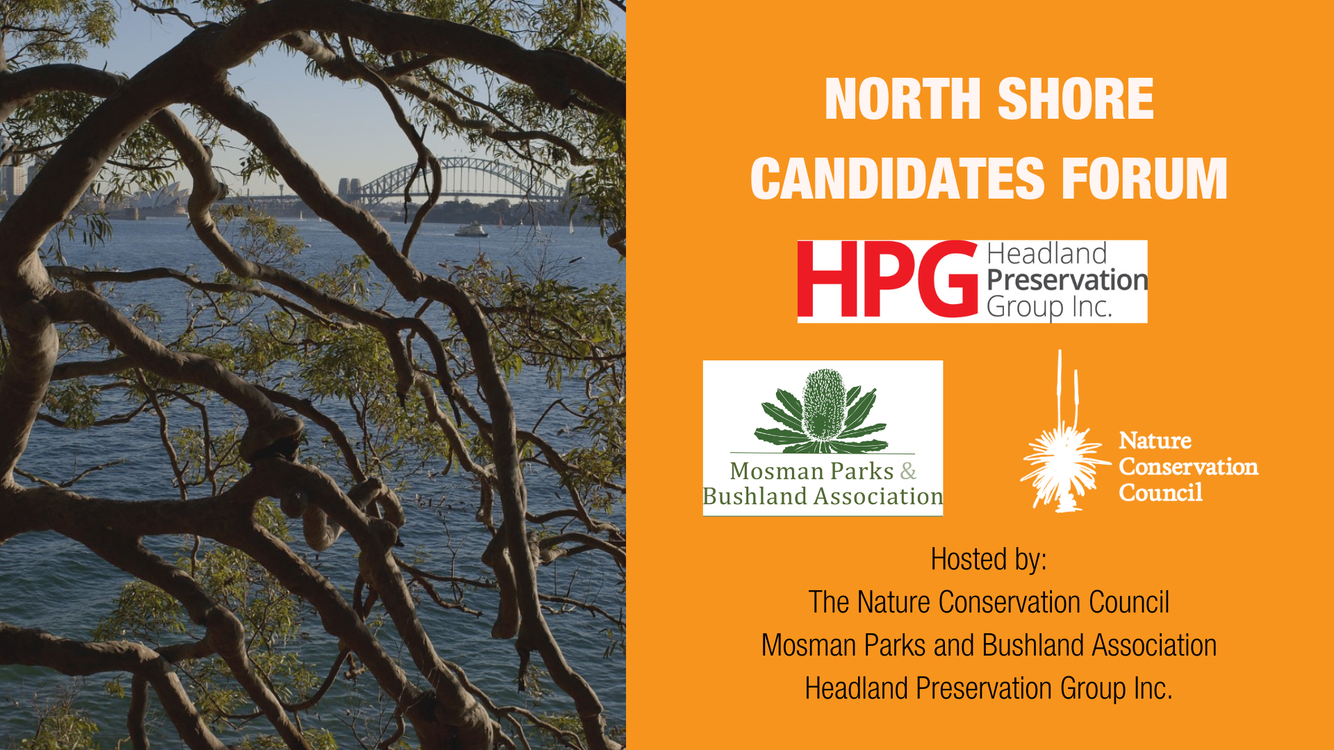 North Shore Candidate Forum - Nature Conservation Council of NSW