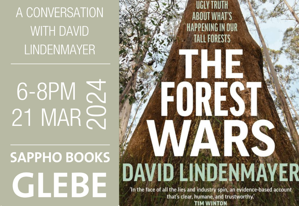 Book Launch with David Lindenmayer - Nature Conservation Council of NSW
