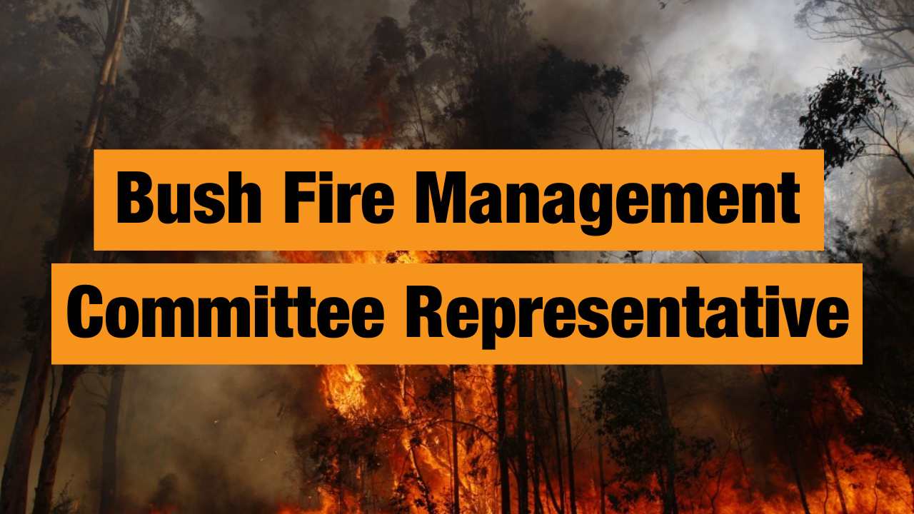 Bush Fire Management Committee Representative - Nature Conservation ...