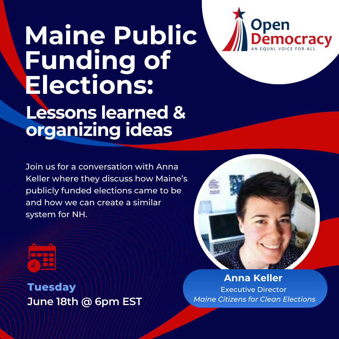 Maine Public Funding of Elections: Lessons learned & organizing ideas ...