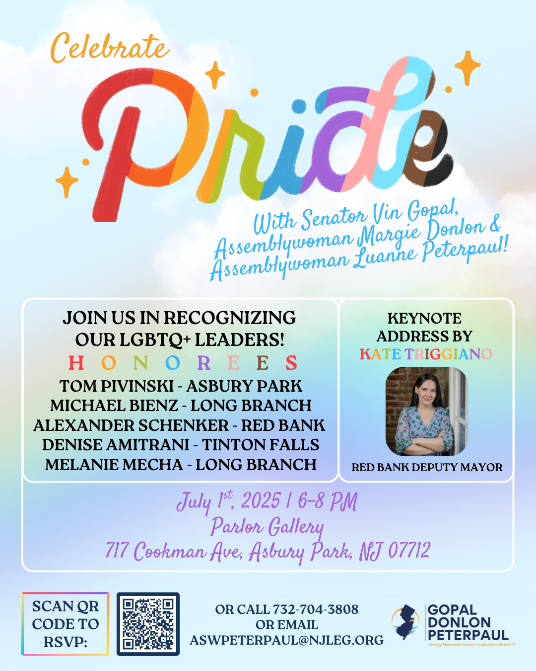 2025 Pride Month Celebration - Assemblywomen Donlon and Peterpaul