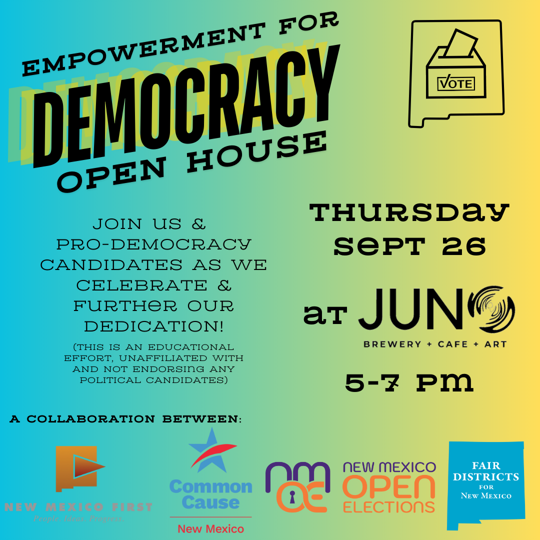 Democracy Open House - New Mexico Open Elections