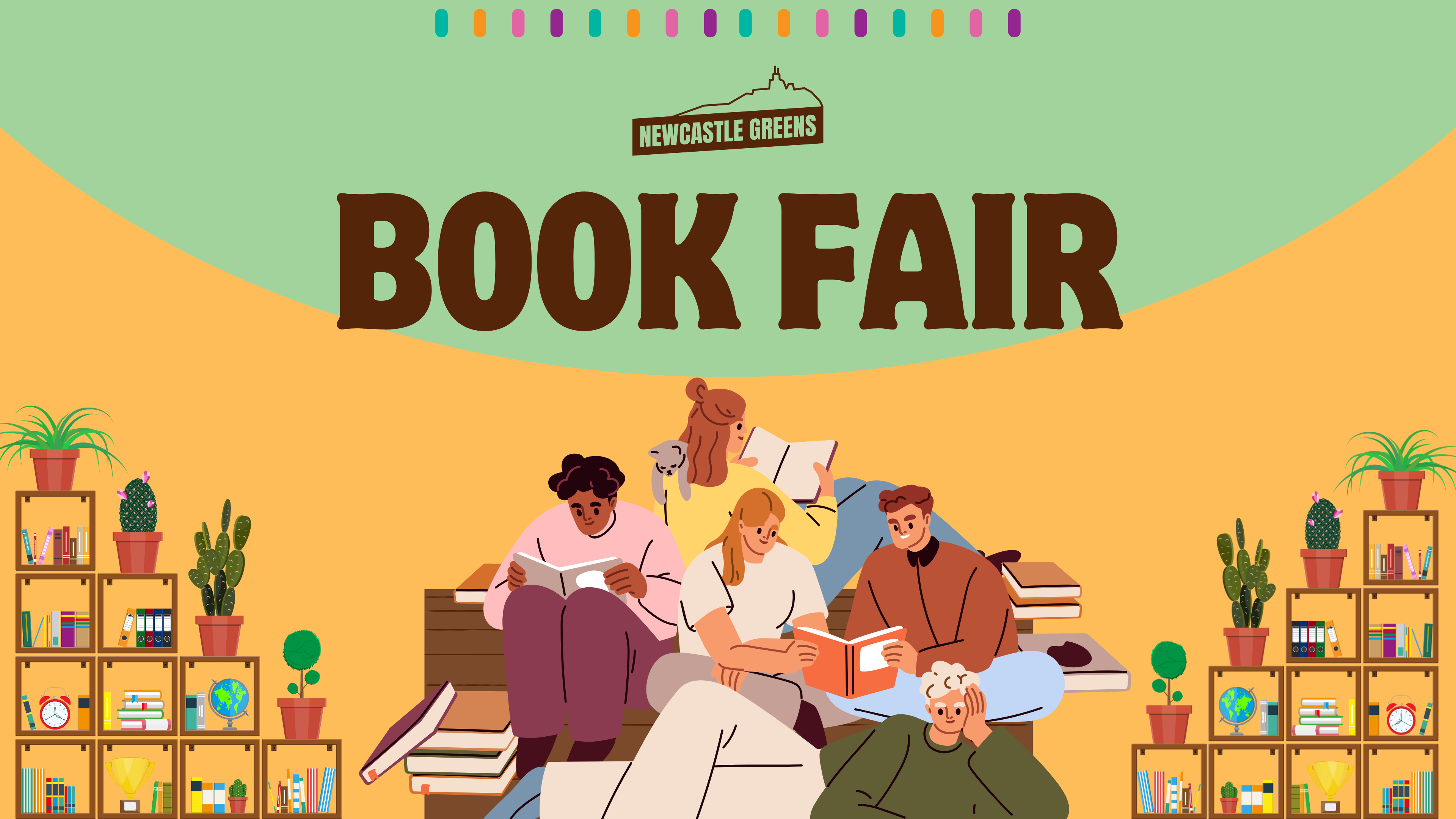 Inaugral Greens BookFair - Newcastle Greens