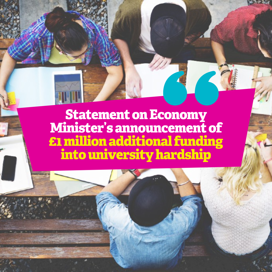 Statement on Economy Minister’s announcement of £1 million additional ...