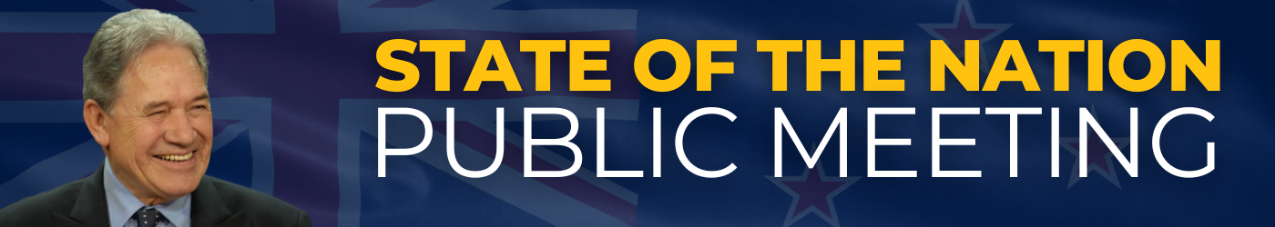 State of the Nation Public Meeting 2025 - New Zealand First