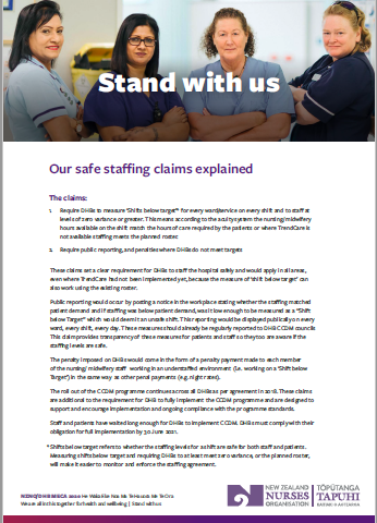 Safe Staffing Claims Explained - DHB MECA