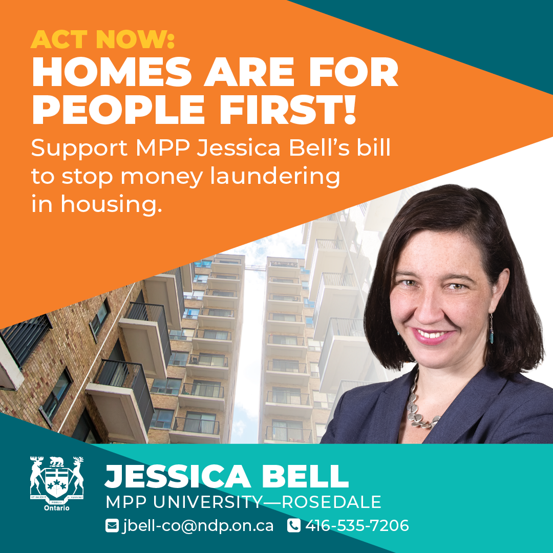 ACT NOW: Homes are for people first! - Jessica Bell