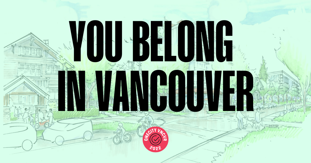 You Belong in Vancouver - OneCity Vancouver
