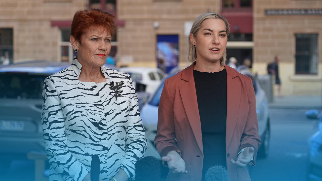 Pauline Hanson's daughter Lee Hanson joins the Race for Tassie Senate - Sky News - Pauline ...