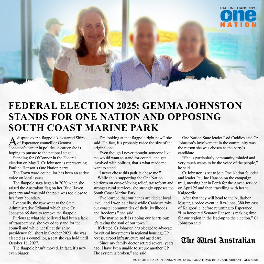 Federal election 2025: Gemma Johnston stands for One Nation and ...