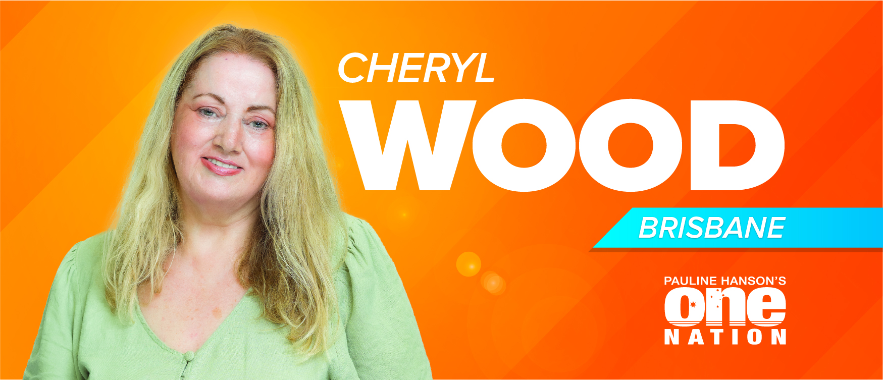 Cheryl Wood for Brisbane - Pauline Hanson's One Nation