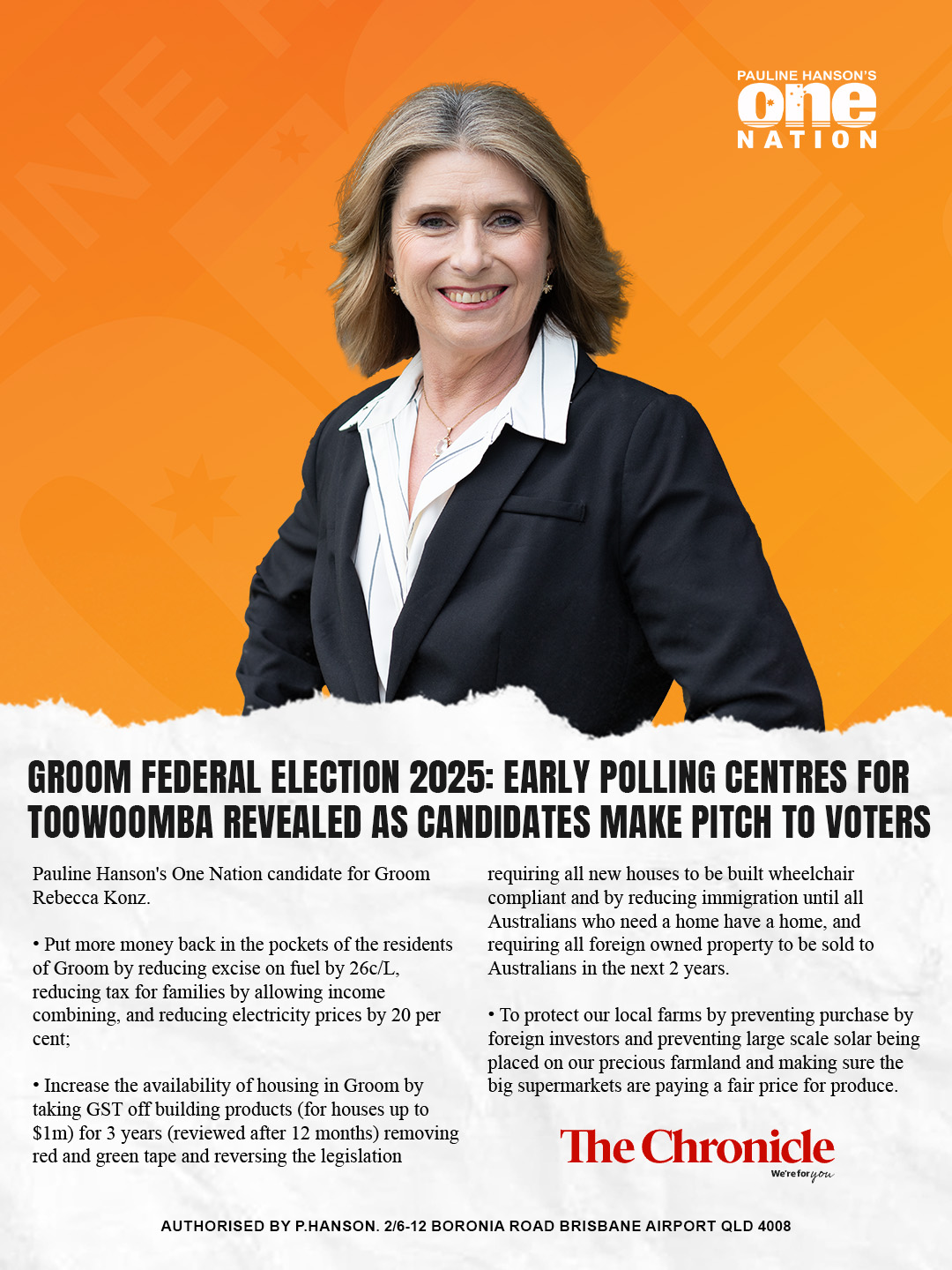 Groom federal election 2025: Early polling centres for Toowoomba ...