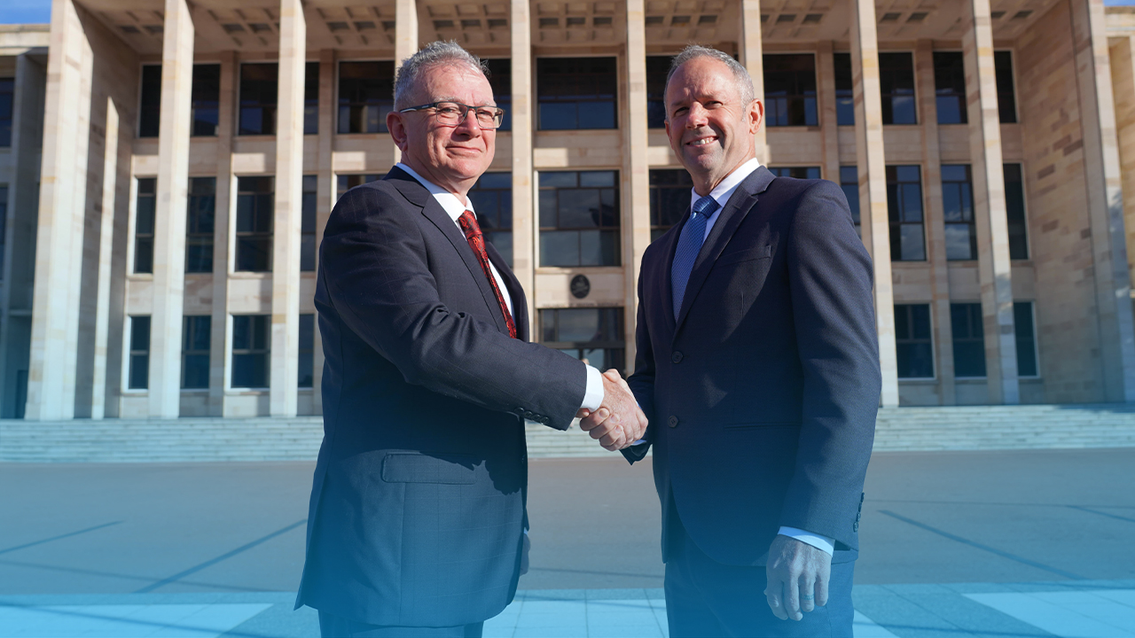 Rod Caddies and Phil Scott Sworn In to WA Parliament - Pauline Hanson's ...