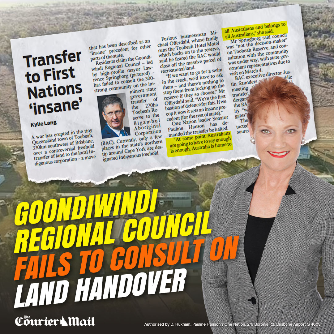 READ: Goondiwindi Regional Council Fails To Consult On Land Handover ...