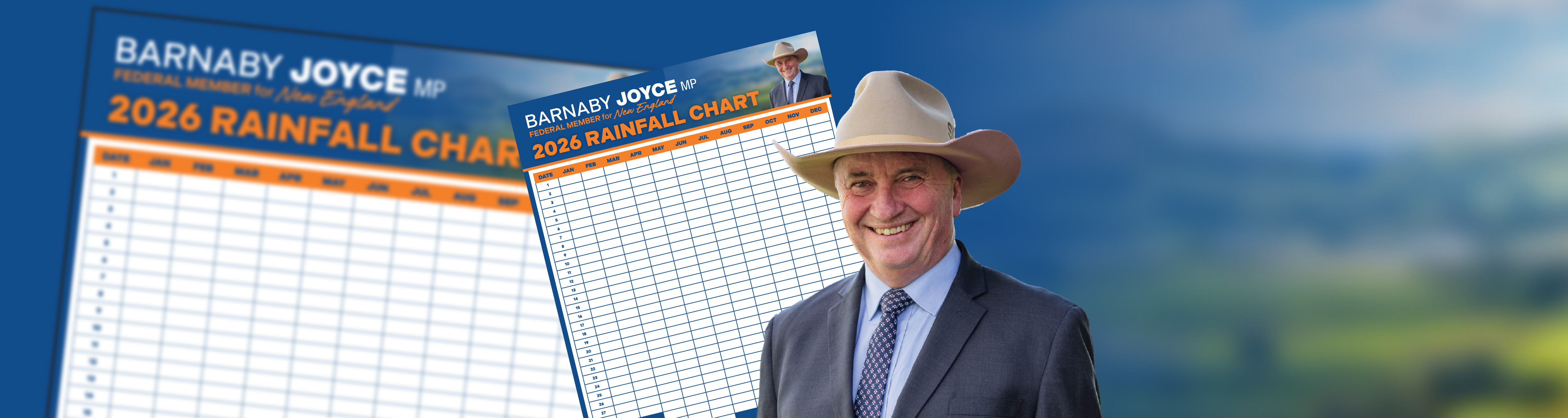 Download your rainfall chart now