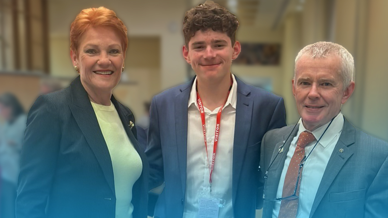 Pauline Hanson’s Personal Hero – Liam - Pauline Hanson's One Nation