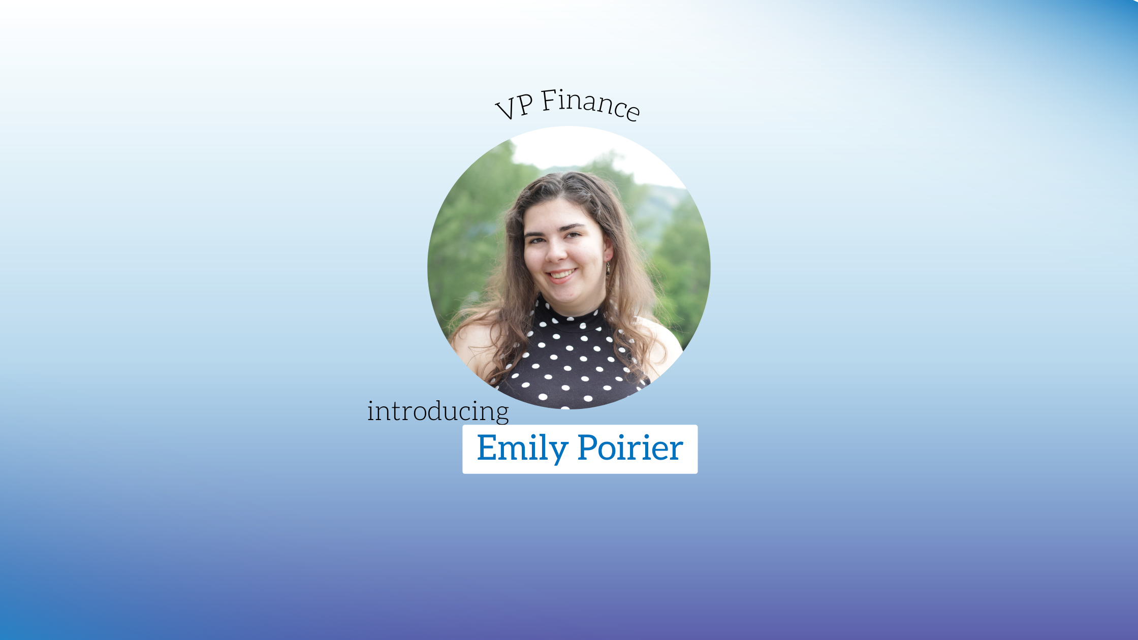 Introducing Emily Poirier, OUSA's VP Finance and VP External Affairs at ...