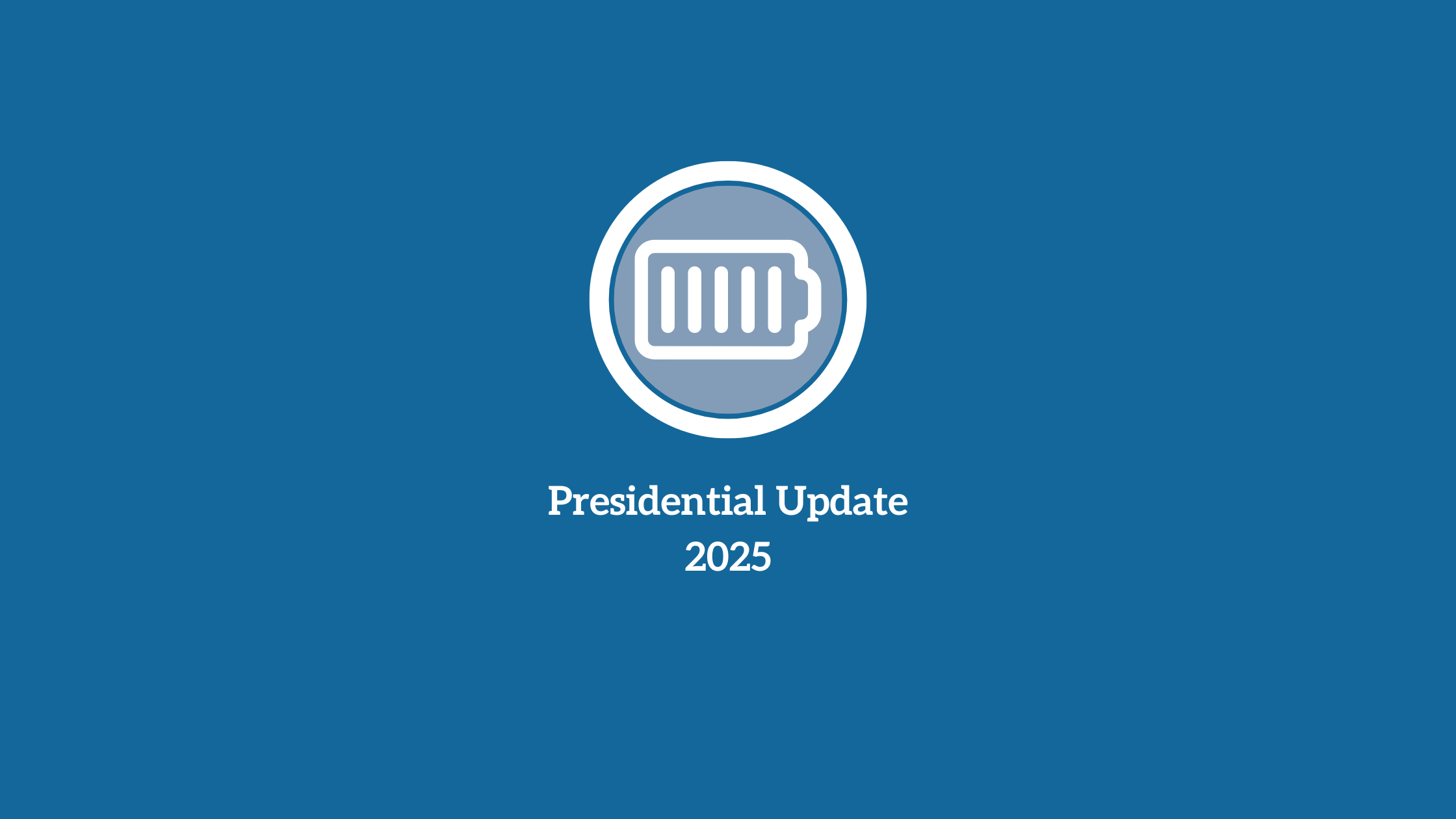 Presidential Update: July 2025 - OUSA