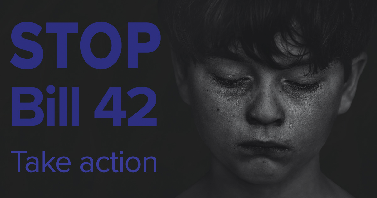 Stop Bill 42 - Parents as First Educators