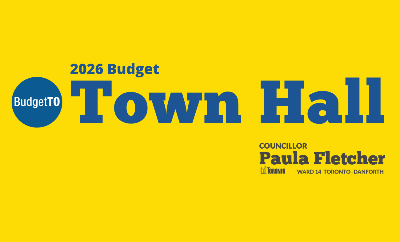 2026 Budget Town Hall - Councillor Paula Fletcher