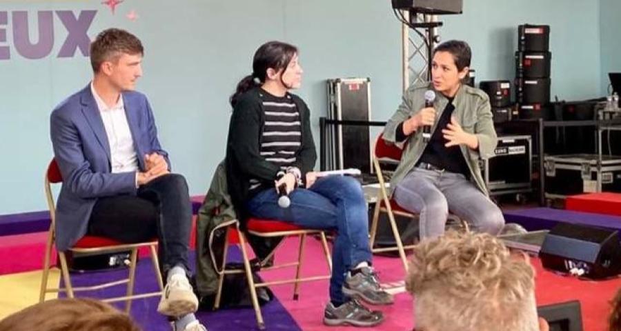 Léon Deffontaines A Débattu Avec La Secrétaire DÉtat à La Jeunesse