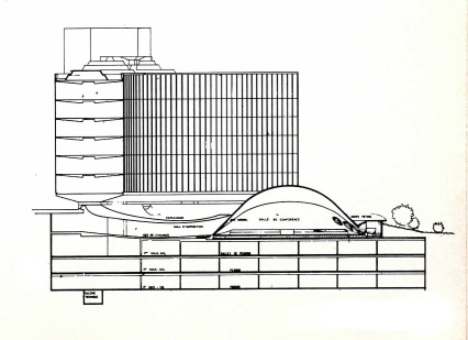 La petite histoire du siège du PCF Première phase de la construction (6 ...