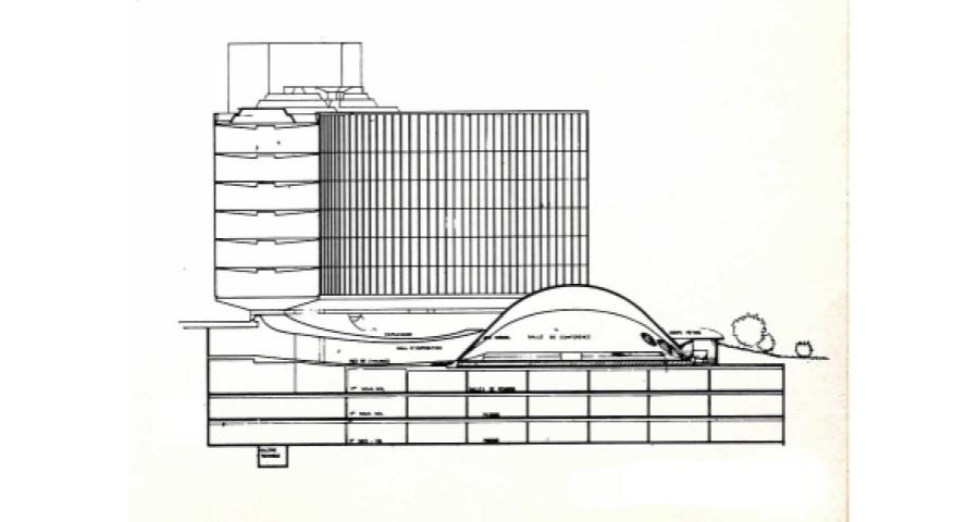 La petite histoire du siège du PCF Première phase de la construction (6 ...