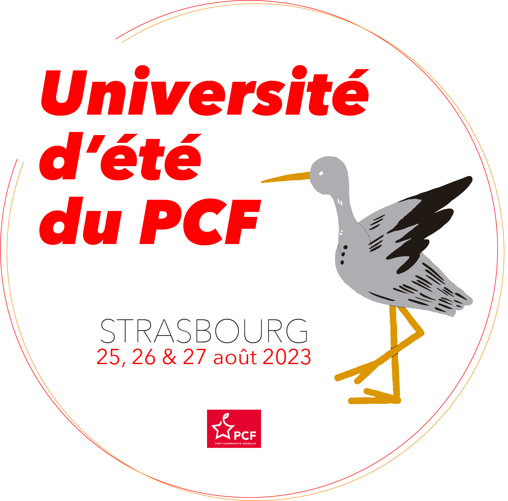Le programme de l'Université d'été 2023 - Site Internet du PCF