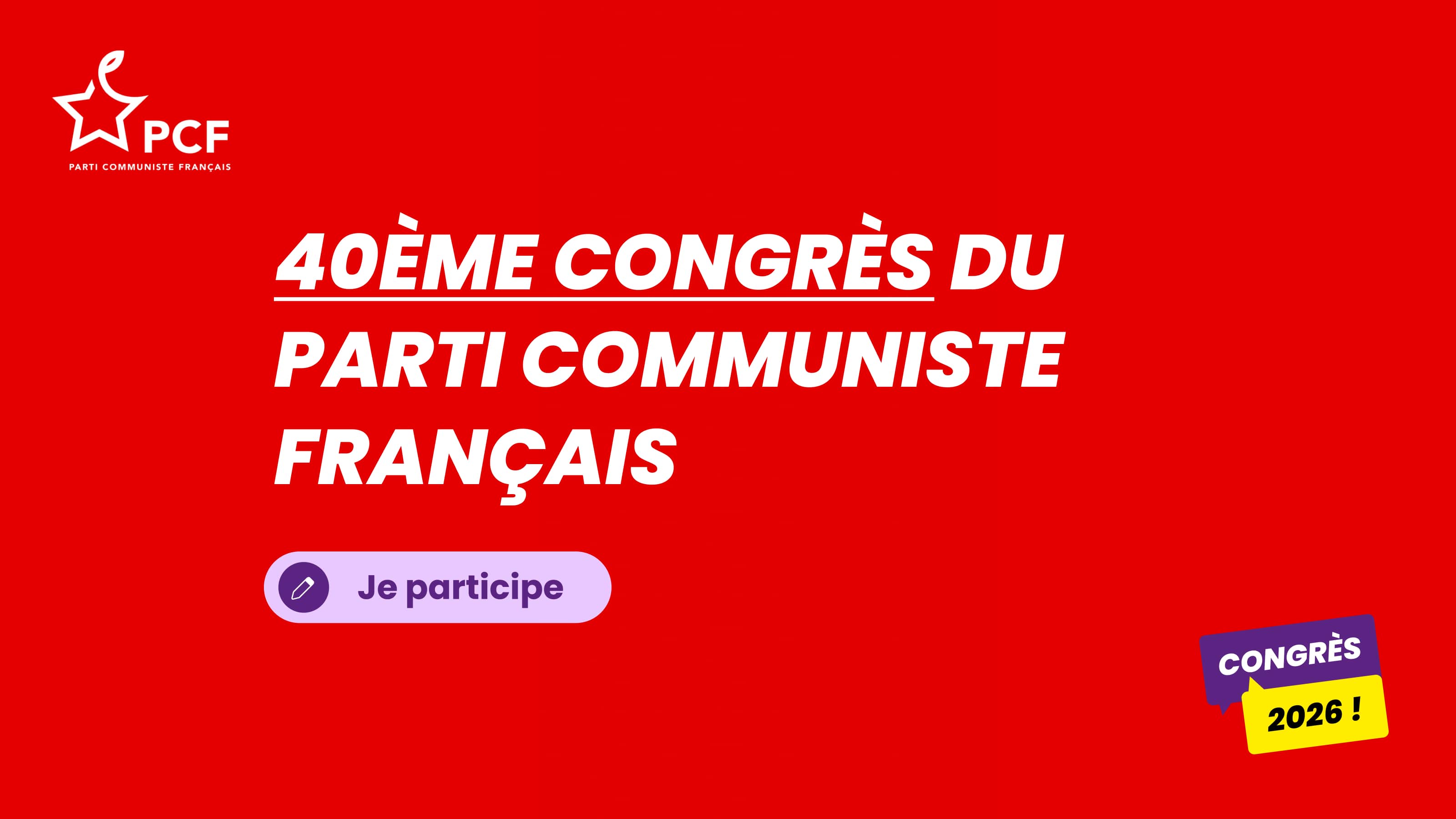 40e Congrès du PCF