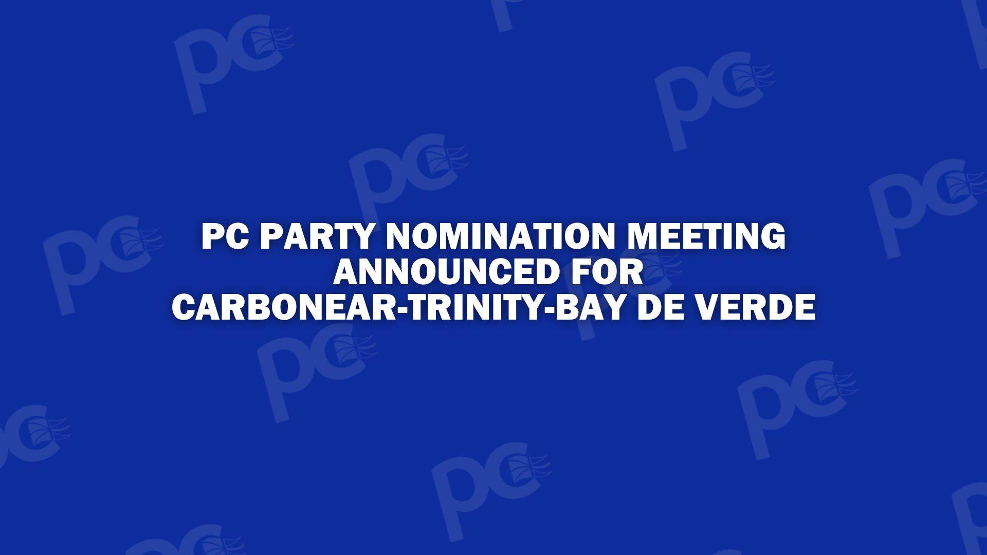 News - Progressive Conservative Party of Newfoundland and Labrador