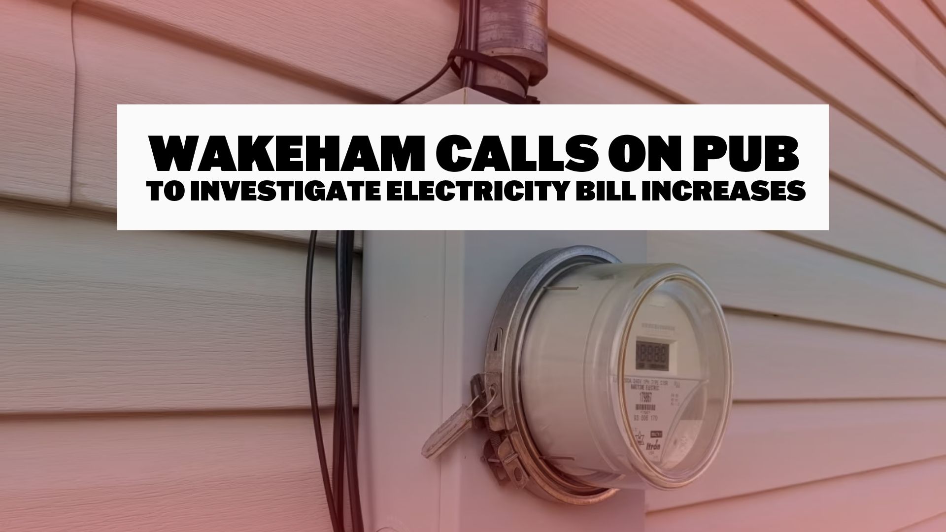 Wakeham Calls on PUB to Investigate Electricity Bill Increases ...