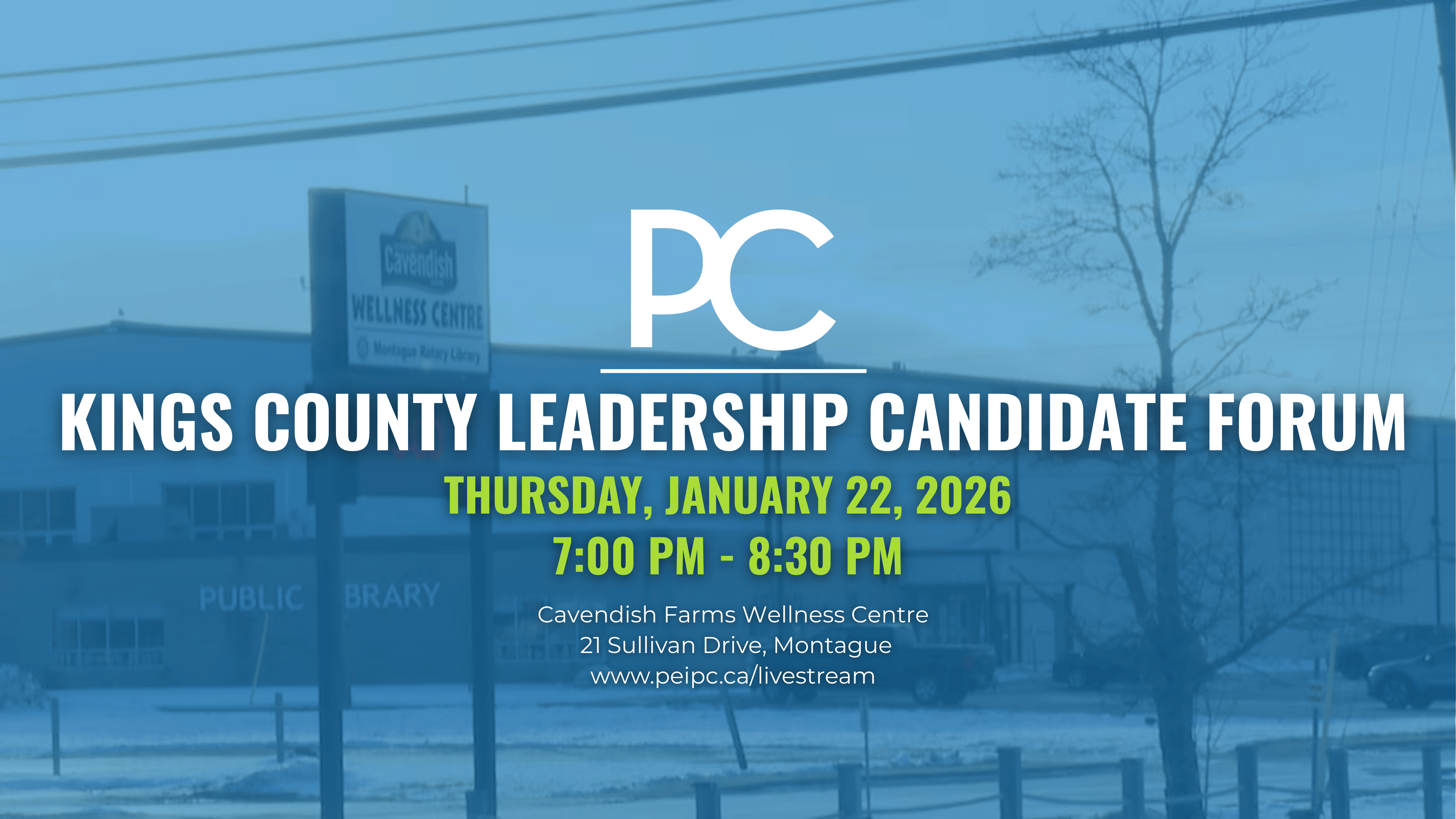 Live Streams - PEI PC Party