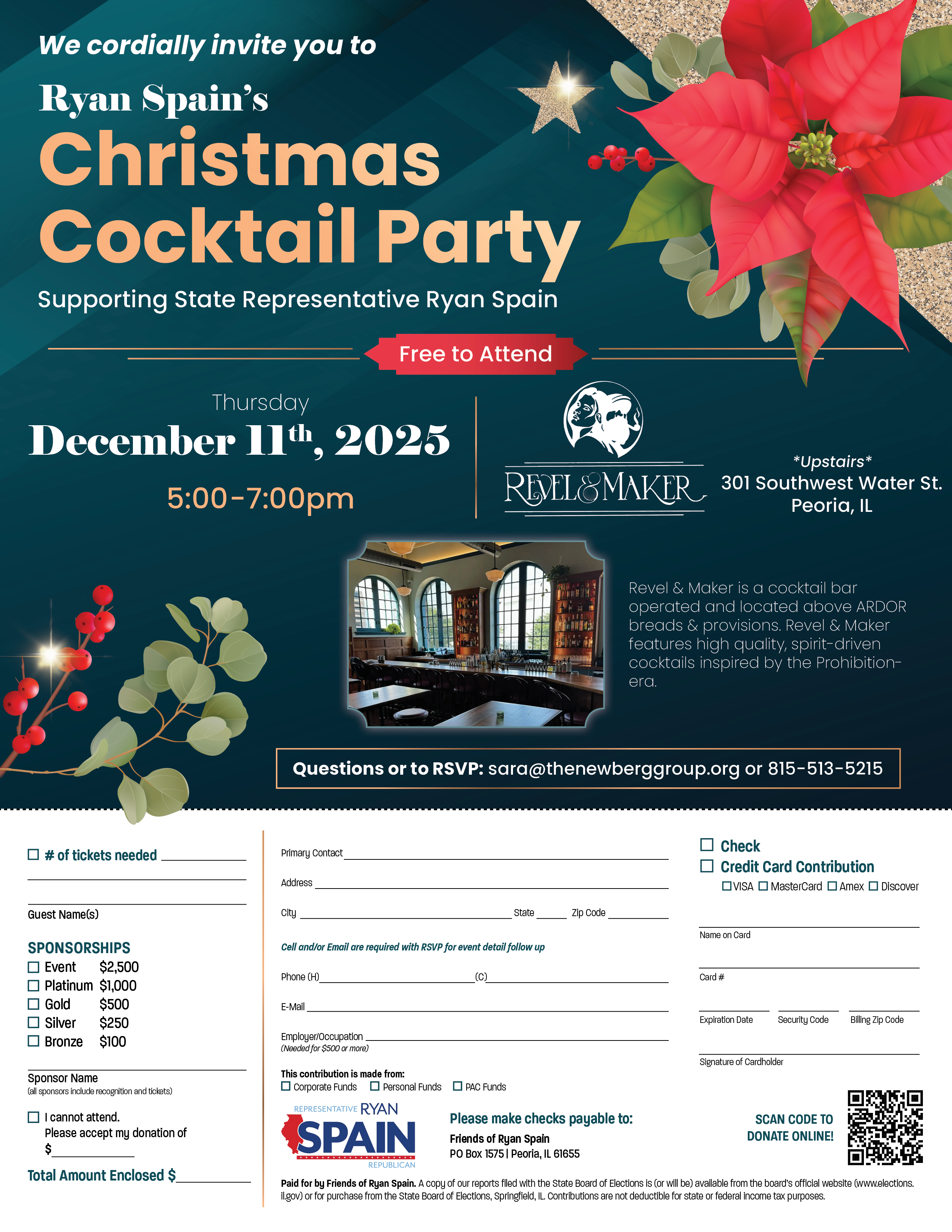 Spain Cocktail Party 2025 - Peoria County Republicans