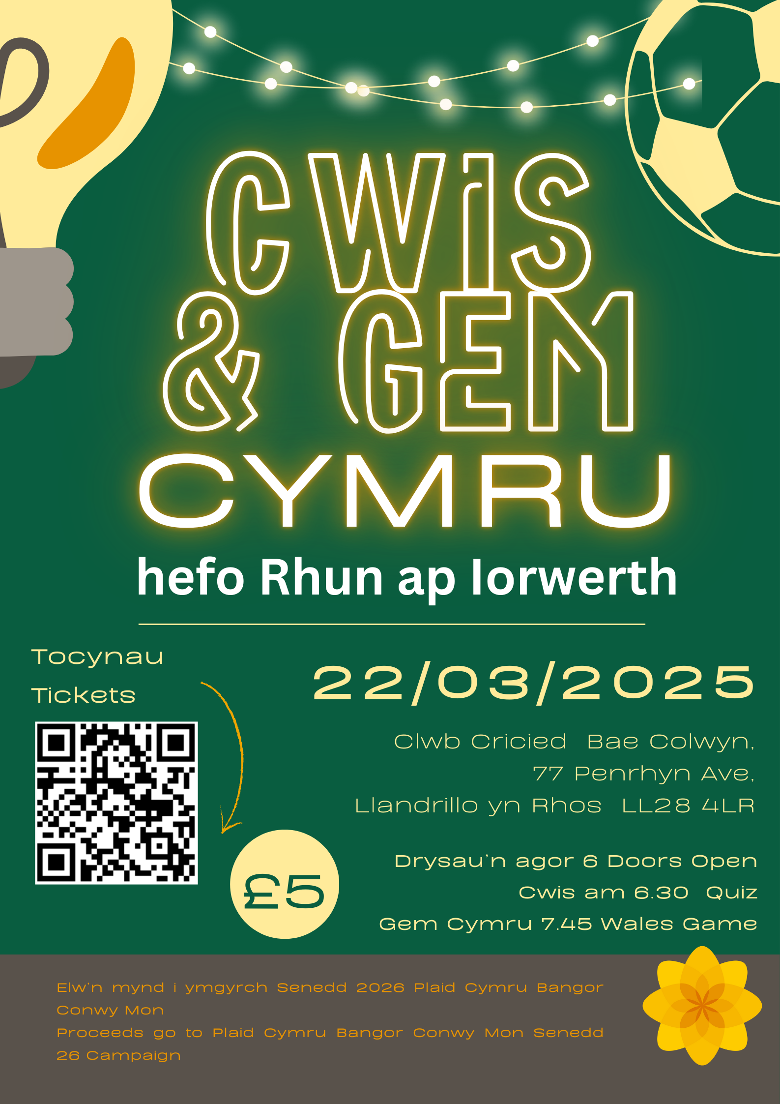 Cwis a Gêm Cymru - Plaid Cymru