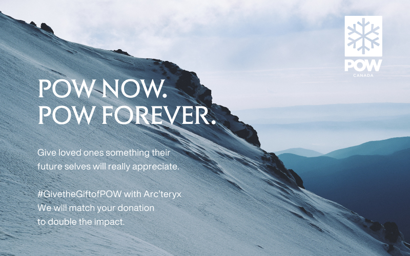 Give The Gift Of POW 2025 - Protect Our Winters Canada