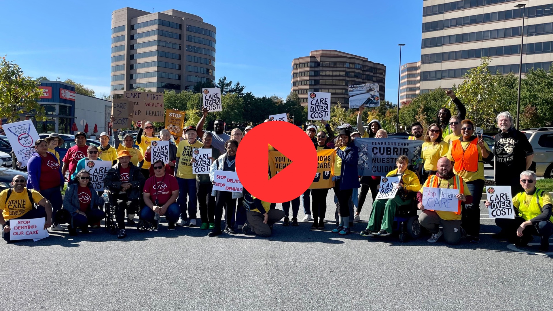 Progressive Maryland Rallies at CareFirst to Demand Corporation Provide Care & Reverse Denied ...