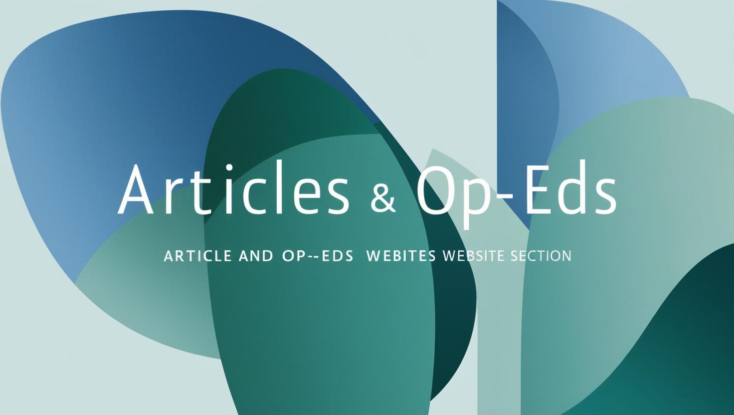 Articles and op-eds - PSJ UK