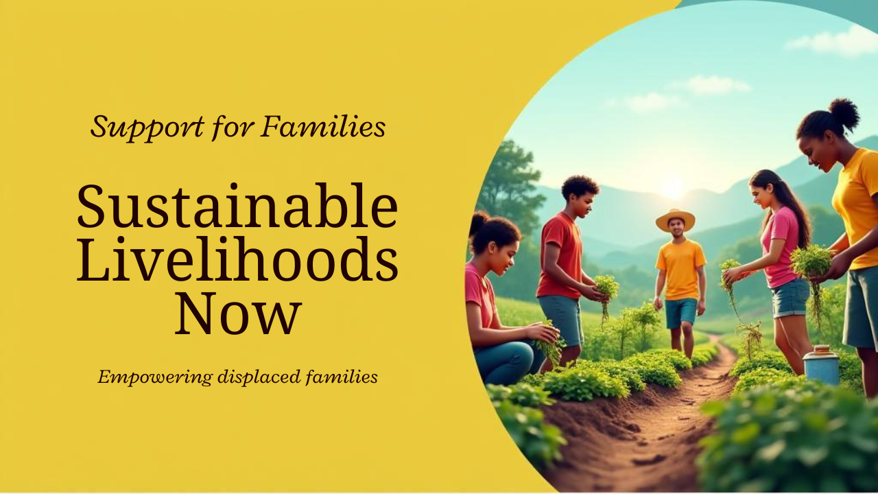Sustainable Livelihoods for Displaced Families - PSJ UK